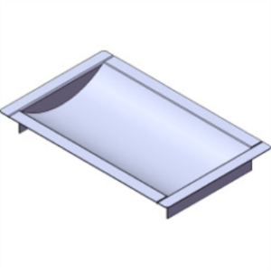 10″ X 16″ Recessed Deal Tray | Easy Install Bulletproof Products