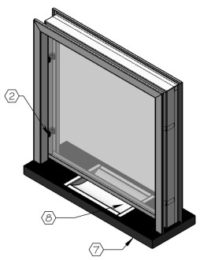 Transaction Window Frame | Manufacturer