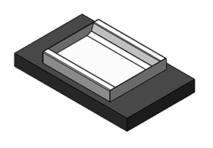 10″X 12″ Surface Mount Deal Tray | Bulletproof Cash Drawers | Armortex