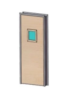 View Lite | Bullet Resistant Wood Door | Veneered Security | Armortex